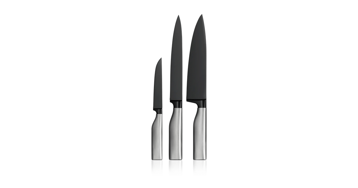Set de 3 cutite WMF Ultimate Black, Diamond Cut | WMF Romania